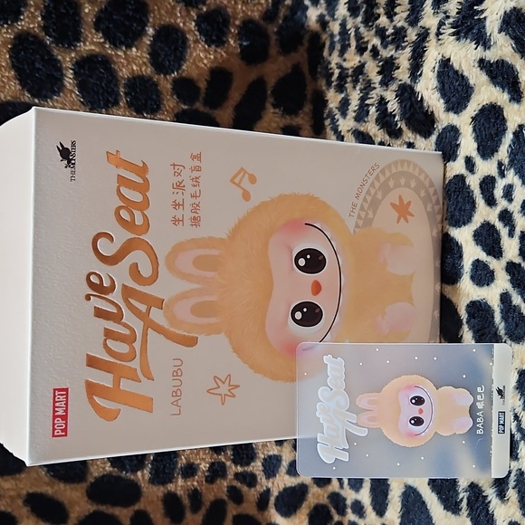Labubu | Toys | Labubu Have A Seat Baba Bag Box Sealed | Poshmark